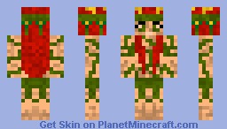 Tribal Girl. Minecraft Skin