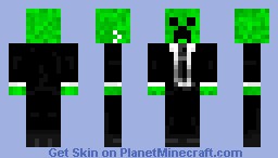 agent creeper Minecraft Skin