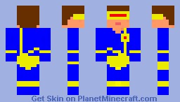 The Classic Cyclops Minecraft Skin