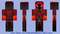 Fire Griefer Minecraft Skin