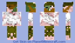 Infected Islander Minecraft Skin