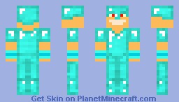 Diamond Boy Minecraft Skin