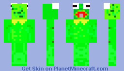 Kermit the Frog Minecraft Skin