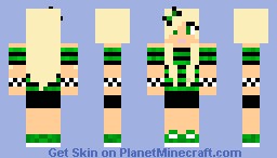 Green Girl Minecraft Skin
