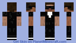 Body Guard Steve Minecraft Skin
