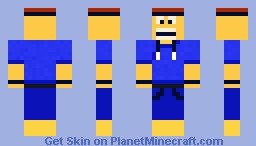 gym man Minecraft Skin