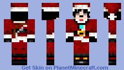 form dishwasher (santa) Minecraft Skin