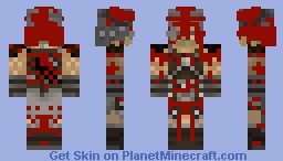 bleeding dovakin Minecraft Skin