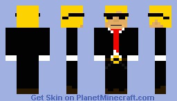Hitman Minecraft Skin