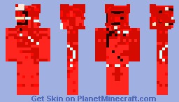 Full Red Guy Minecraft Skin