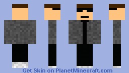 Life looking Person Minecraft Skin