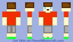 Simple Puff Minecraft Skin
