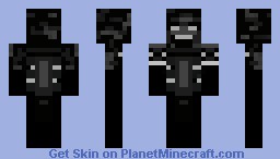 Skeleton Wither Skin Minecraft Skin