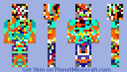 paint blob Minecraft Skin