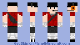 Scout Red Team Fortress 2. Minecraft Skin