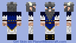 Flint Fireforge (Dwarf) (Dragonlance series) Minecraft Skin