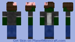 The Infected Minecraft Skin