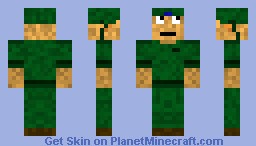Military officer Minecraft Skin