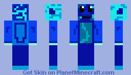 Mr.Blue Man Minecraft Skin