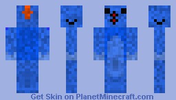 blue fish (contest entry) (3d features) Minecraft Skin