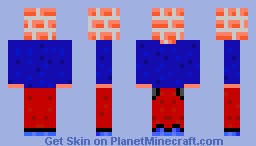 Brick head Minecraft Skin