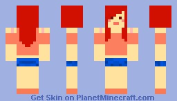 Cute Red head ^-^ Minecraft Skin