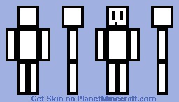 Outline Man Minecraft Skin