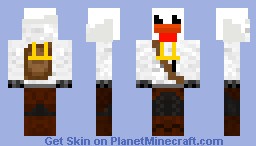 Robber Chicken Minecraft Skin