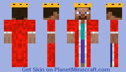 King of Steve Minecraft Skin