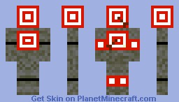 target man Minecraft Skin