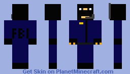 FBI Agent Minecraft Skin