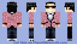 Gangnam Style Minecraft Skin