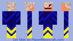 Electric man Minecraft Skin