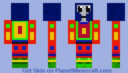 The Colour Man Minecraft Skin
