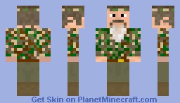 Phil from Duck Dynasty Minecraft Skin