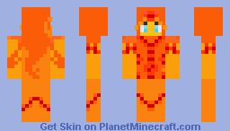 adventure time flame princess Minecraft Skin