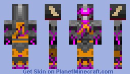 Infectied redstone worker Minecraft Skin