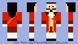 Captain Hook no Hat (Book and Movie Skin Contest Minecraft Skin