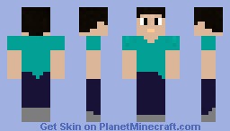 Simple minecraftian Minecraft Skin
