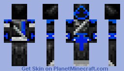 blue mage Minecraft Skin