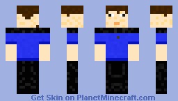 A Star Trek character Minecraft Skin