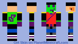 Gun Man Minecraft Skin