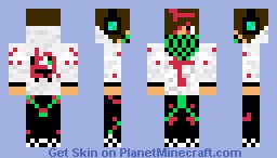 Bleeding Teen Boy Minecraft Skin