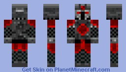 Redstone Knight Minecraft Skin