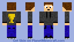 My old skin. [Hoddie+Trophy] Minecraft Skin