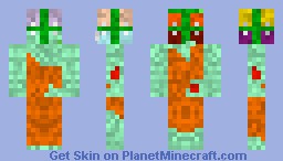 twelve faced green monster(contest) Minecraft Skin
