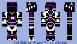 Commander Purplernator Minecraft Skin