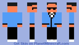 Psy from Gangnam Style Minecraft Skin