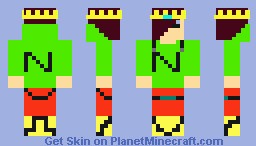 the king of minecraft for nolan tyler ....... Minecraft Skin