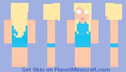 herobrines wife Minecraft Skin